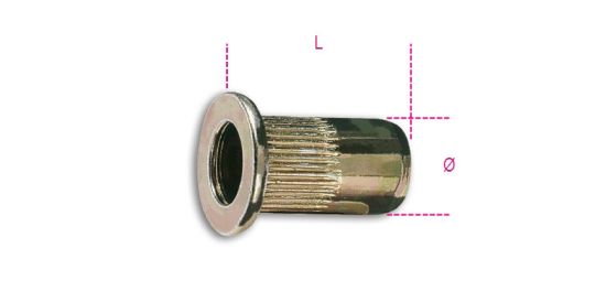 STEEL THREADED RIVETS FOR ITEMS 1742-1742A-1946KF (Model : 1742R-A M6)